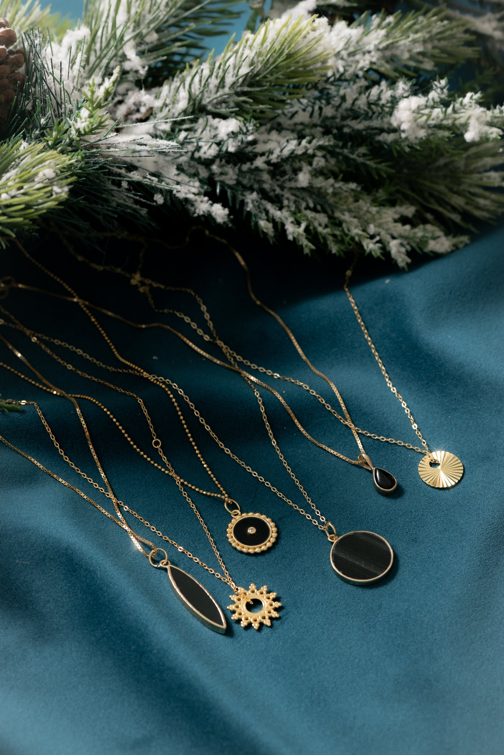 TEAR black onyx stone – Boa Bijoux